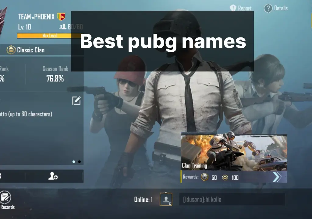 Best PUBG Names 2024 For PUBG Players ElitePubgName