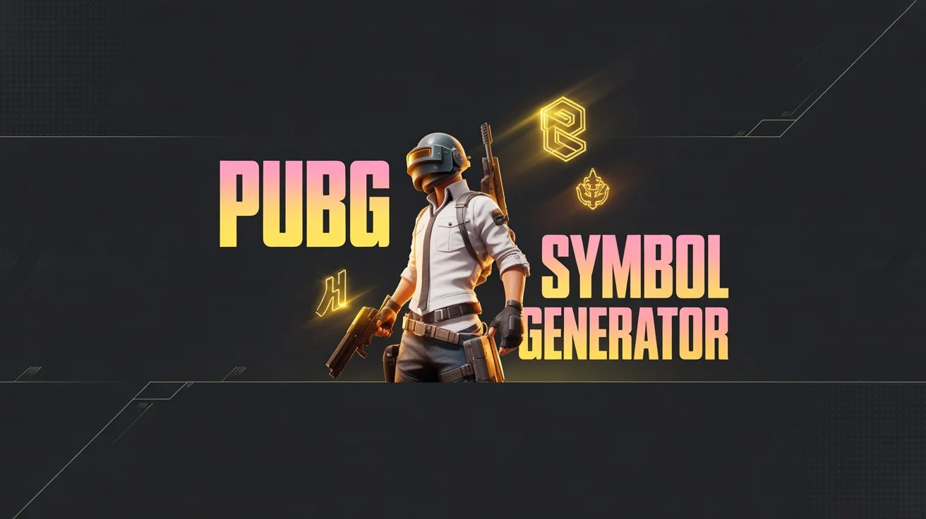 Cool Symbols For PUBG With The Best PUBG Name Generator